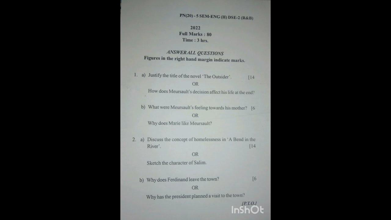 B A English Honours 5th Semester DSE 2 Questions YouTube b-a-english-honours-5th-semester-dse-2-questions-youtube
