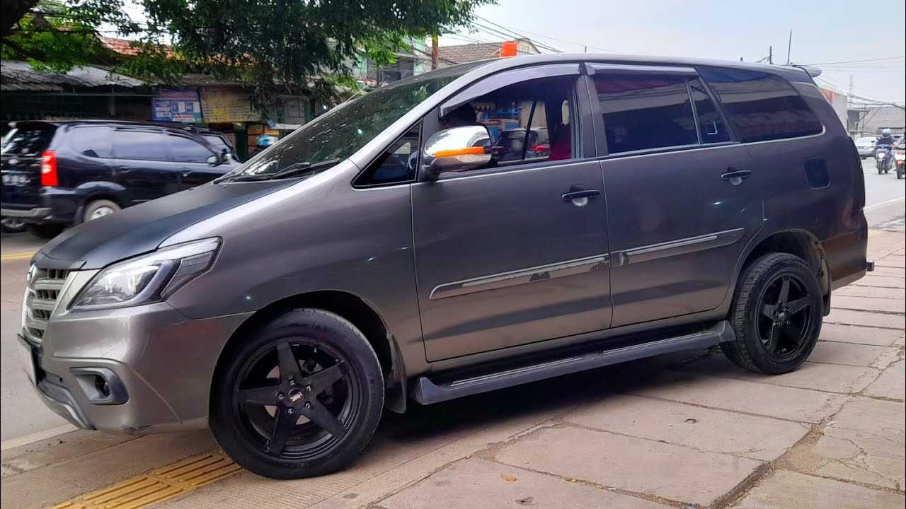Modifikasi Toyota Innova Pakai Velg HSR TX Ring 17 || Tampil Lebih ...