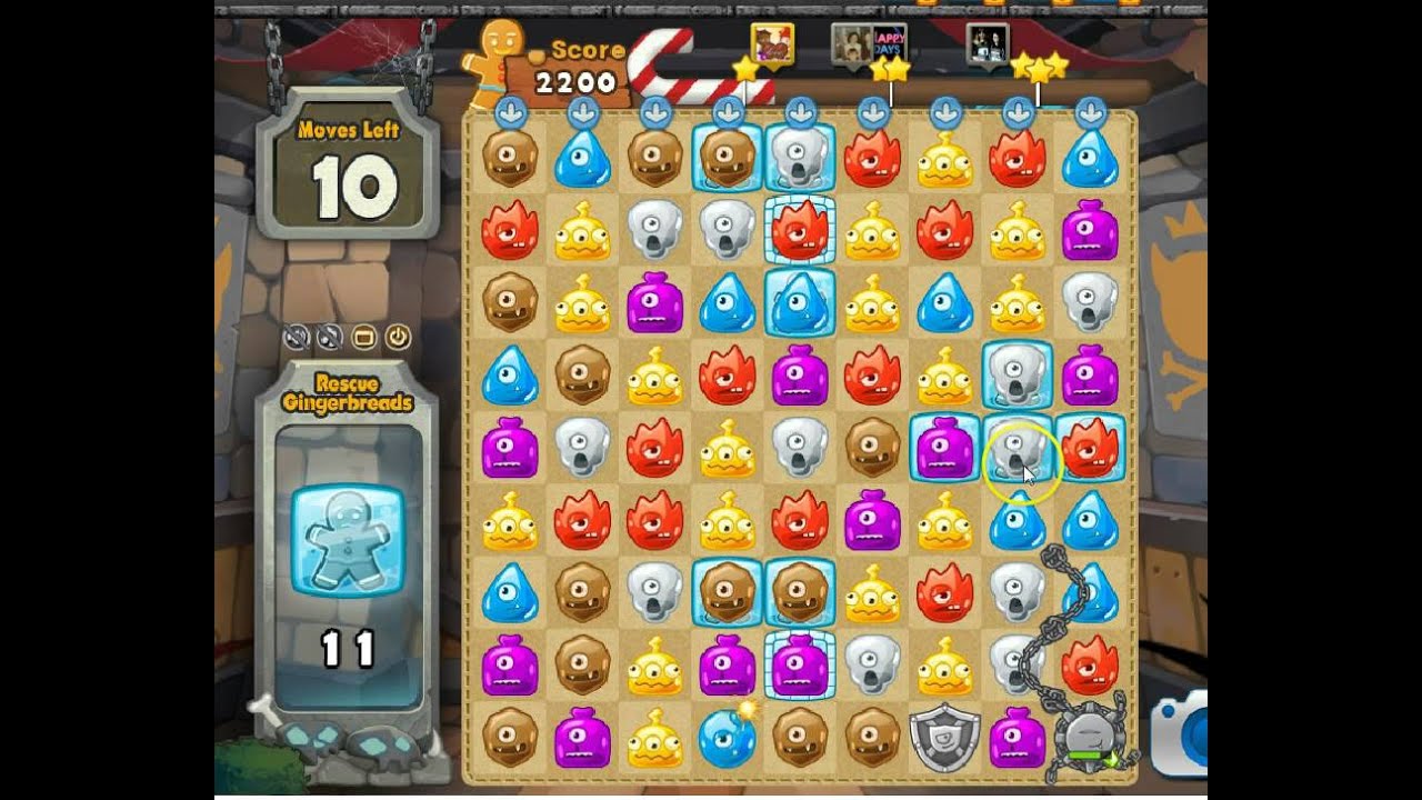 Monster Busters Level 721 - YouTube