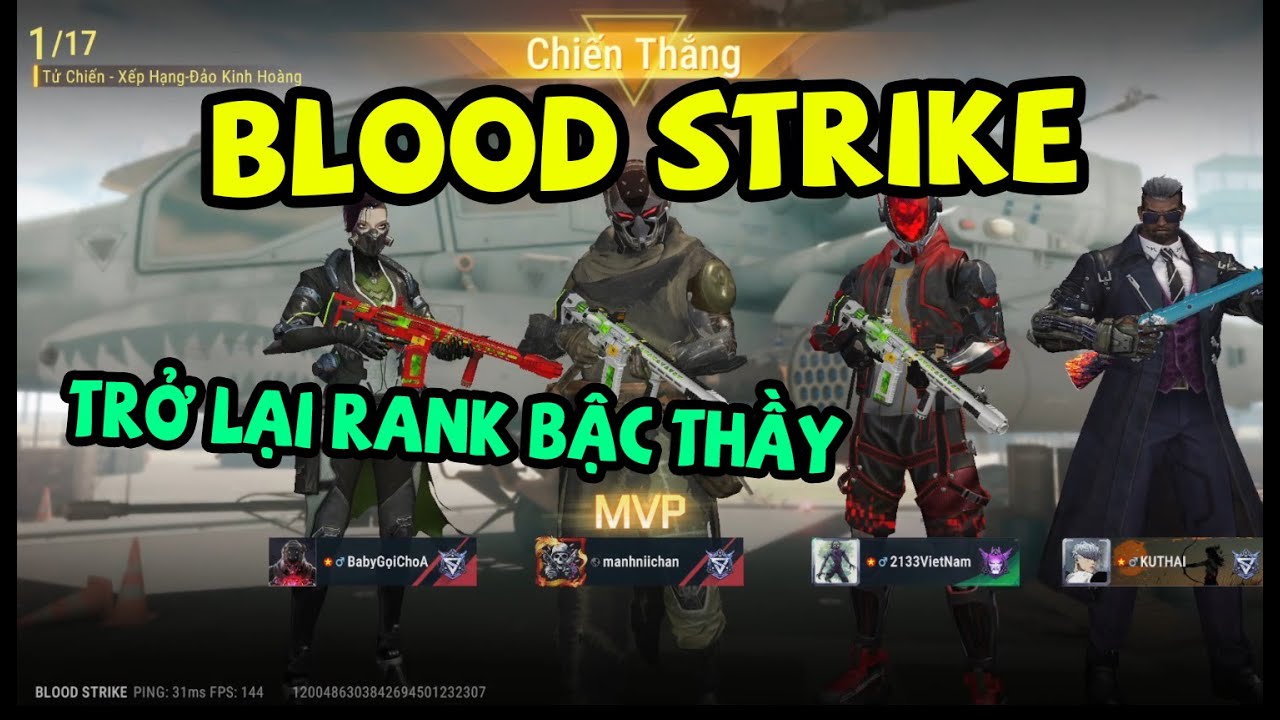 blood strike rank huyền thoại | 5/2/2025 - YouTube