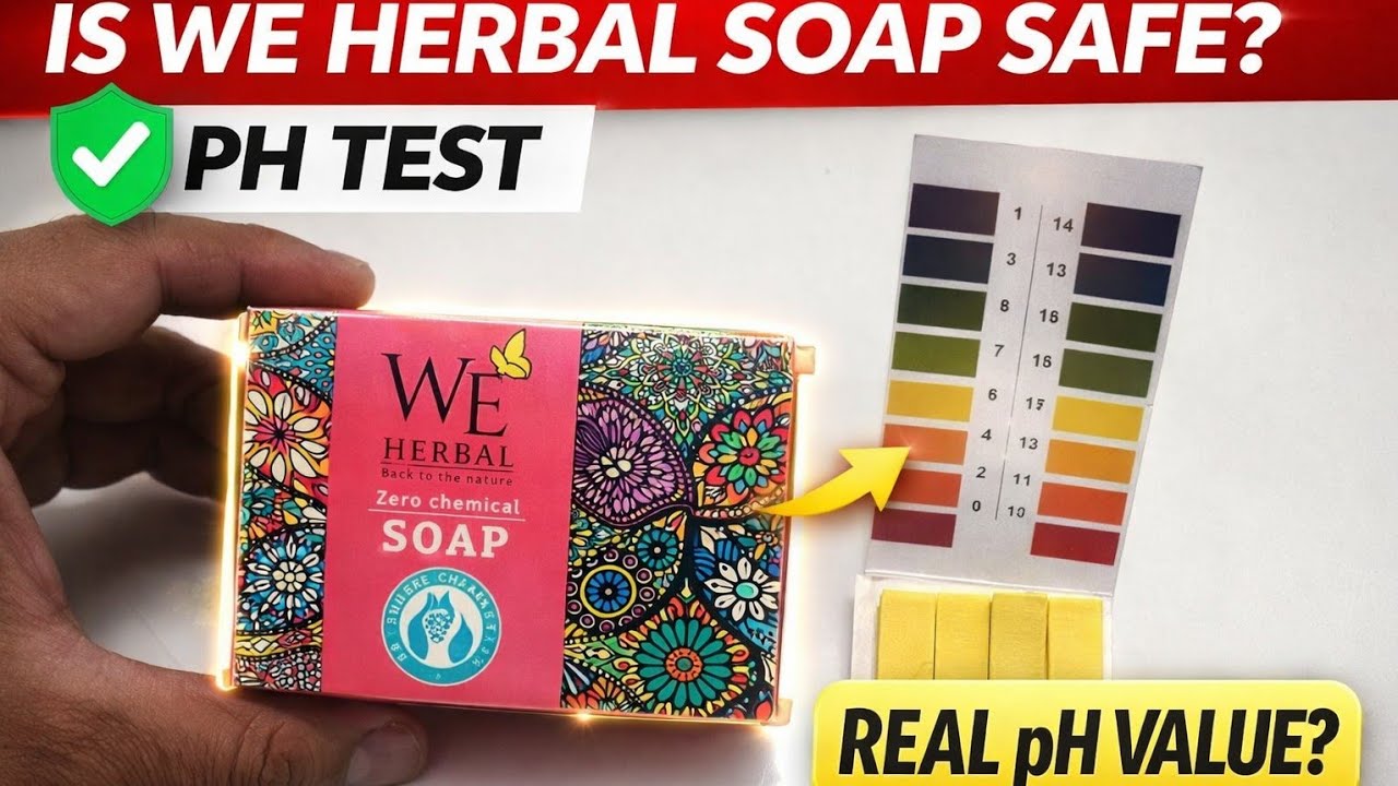 We Herbal soap safe to use ? Lets check pH Test | Skincare - YouTube