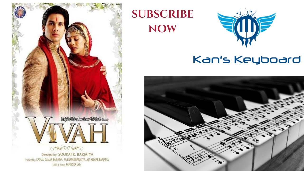 Vivah Movie Theme Music-Keyboard-By KT - YouTube