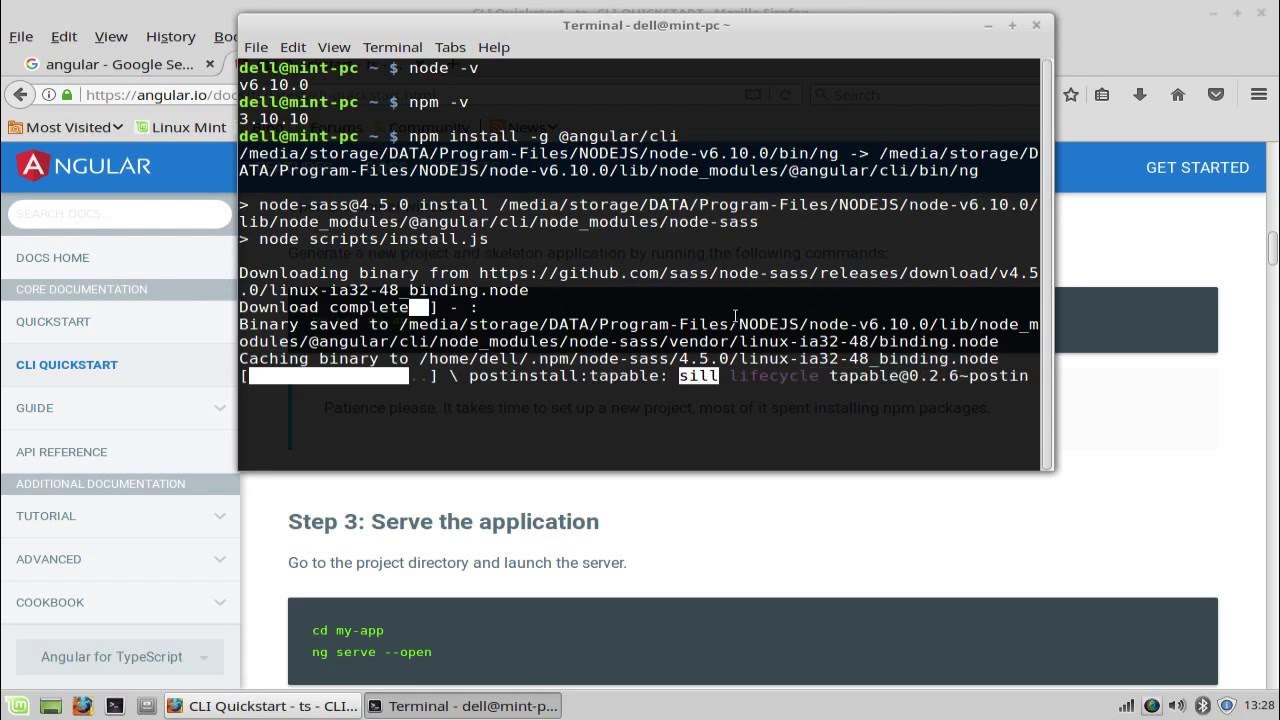 How To Create Angular Project Using Angularcli Youtube 1447