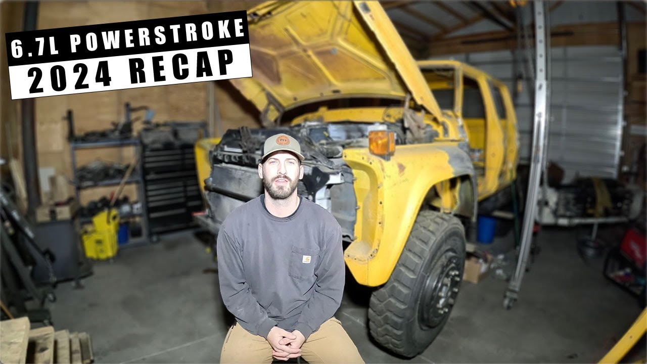 Diesel Swapped F750 CrewCab 2024 Recap - YouTube