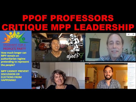 EXCLUSIVE! PPOF Professors critique MPP's leadership and strategy - YouTube