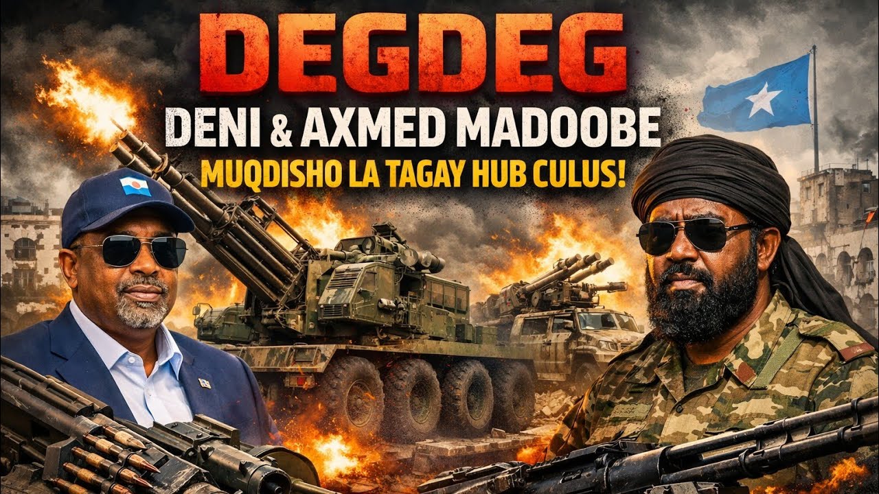 DEGDEG: DENI & AXMED MADOBE MUQDISHO LA TAGAYA HUB CULUS- XASAN SHEIKH ...
