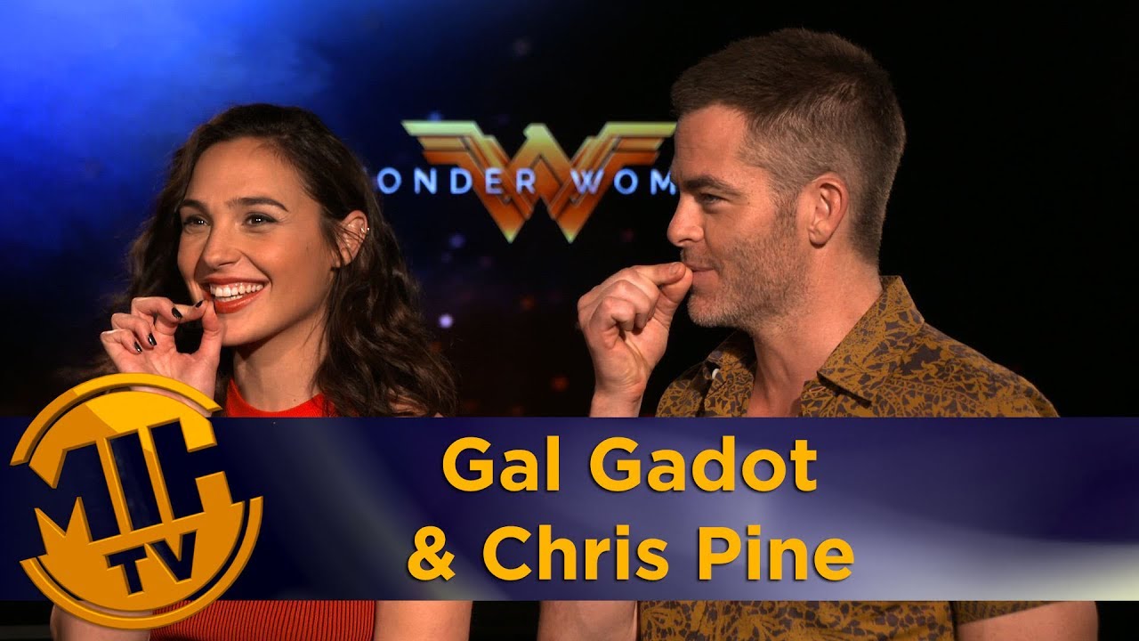 Wonder Woman Interview Gal Gadot & Chris Pine - YouTube