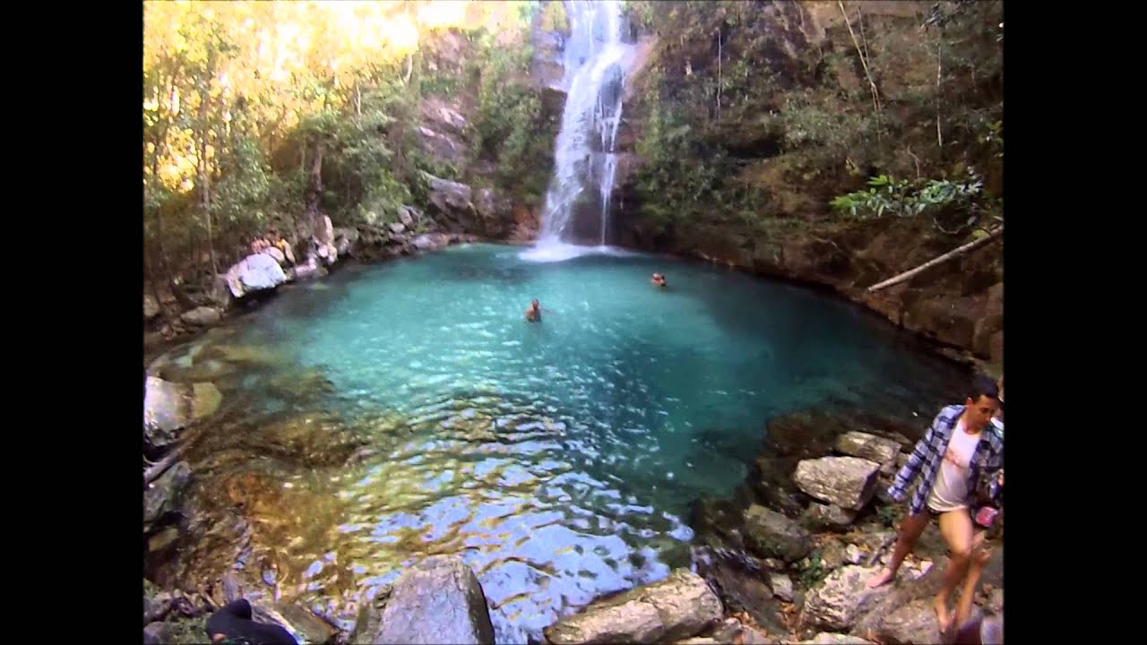 Cachoeira de Santa Bárbara - Cavalcante/GO. Chapada dos Veadeiros - YouTube