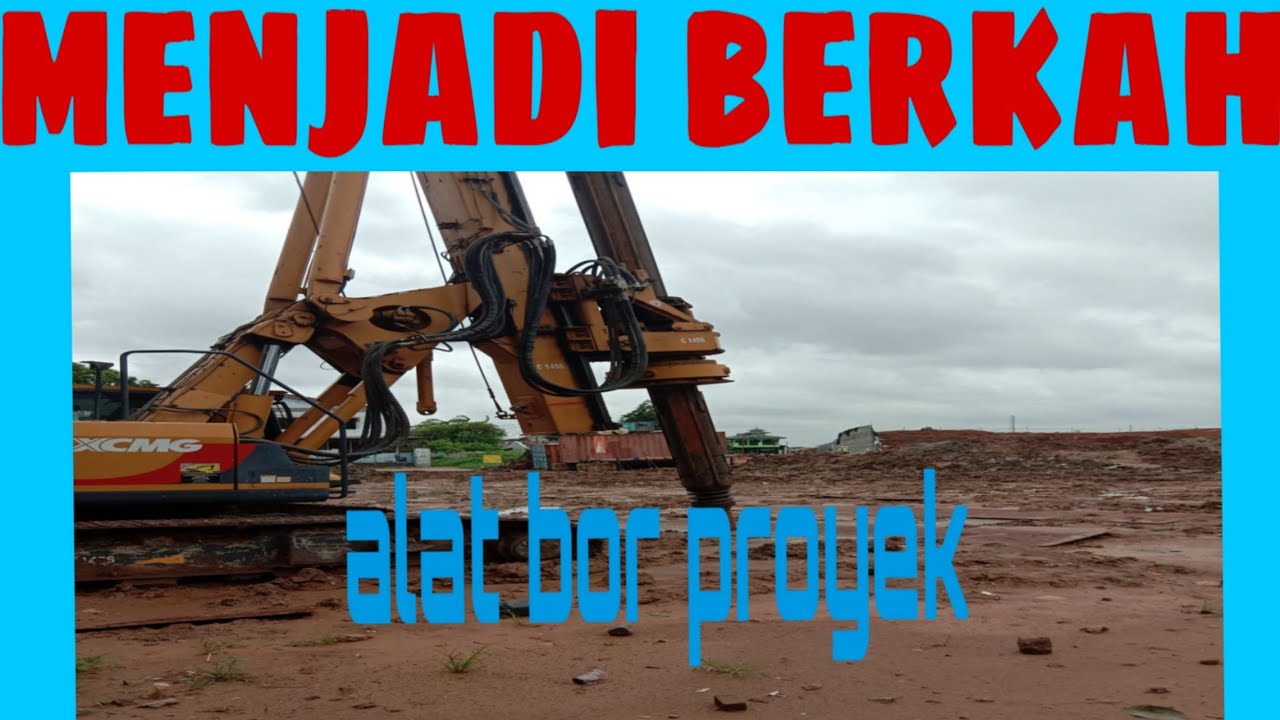 Proses pembuatan bronjong dan pengeboran - YouTube