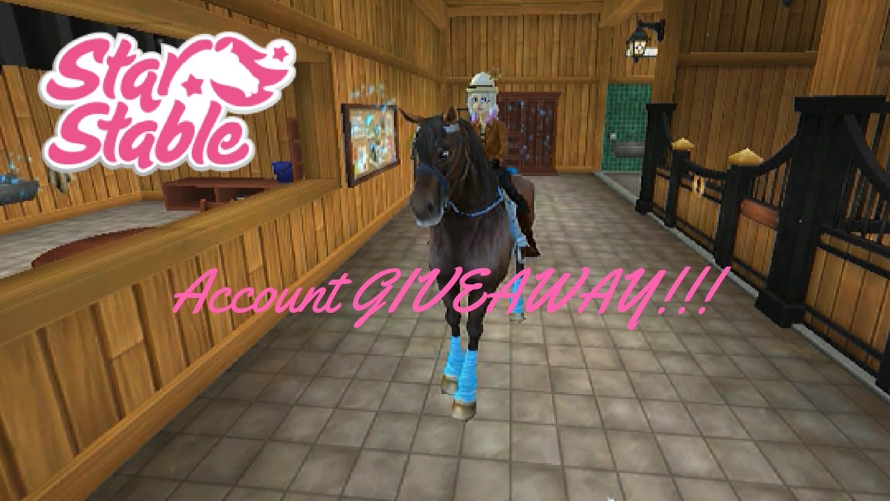 Star Stable Account Giveaway!!! - YouTube