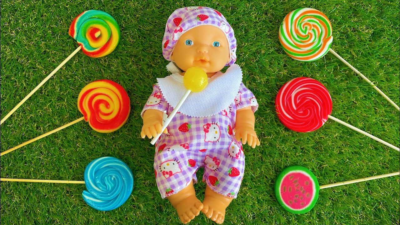 6 Minutes Unboxing Cute Pink Baby Alive Doll Ice Cream Playset Toys ...