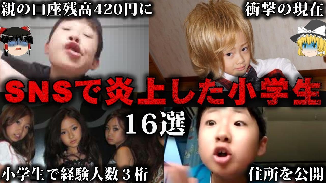 【総集編】やりすぎて炎上した小学生キッズの末路16選をゆっくり解説 Youtube