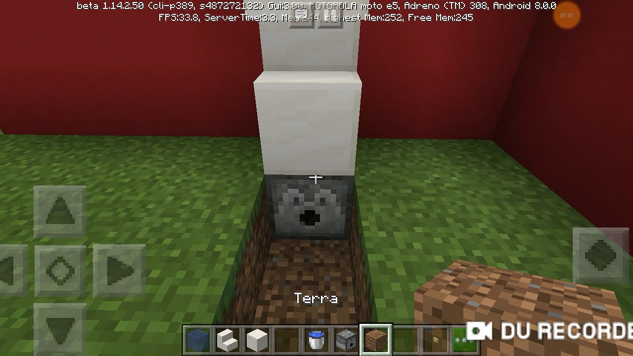 Como fazer um filtro de água no Minecraft - YouTube