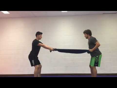 Partner Towel Rows - YouTube