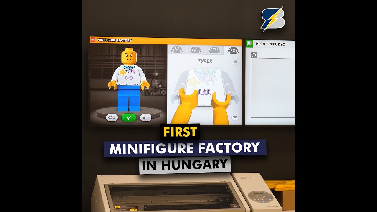 First LEGO Minifigure Factory in Hungary!! - YouTube