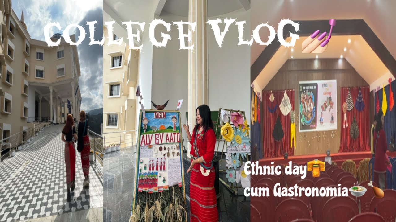 Ethnic day celebration at college || St. CLARET COLLEGE,ZIRO📍 - YouTube