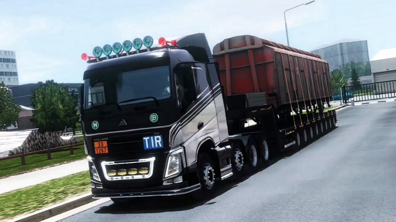 Truckers of Europe 3| Обзор Skins VOLCANO/VN - VOLVO FH16 750 v8 8×4 ...