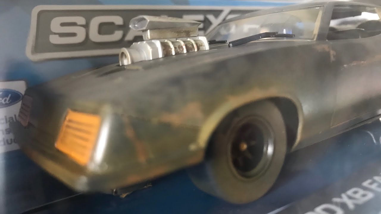 Scalextric 1:32 scale: Mad Max Interceptor from Mad Max 2. - YouTube