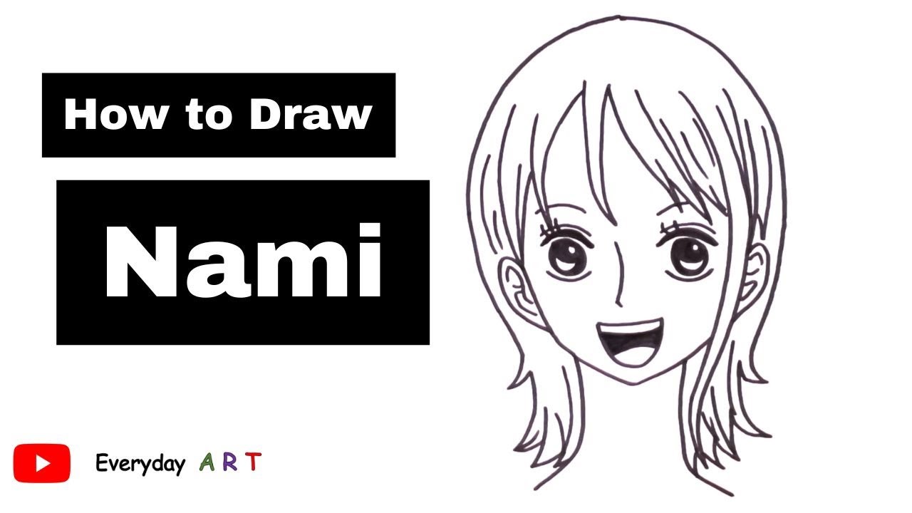 Art 165 - How to Draw Nami from One Piece - Easy and Simple Drawing ...