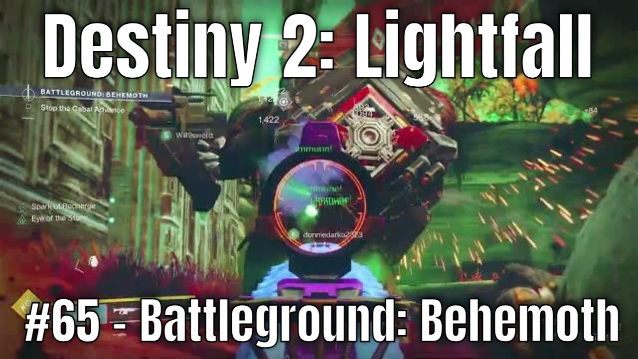 Destiny 2: Lightfall #65 - Battleground: Behemoth - YouTube