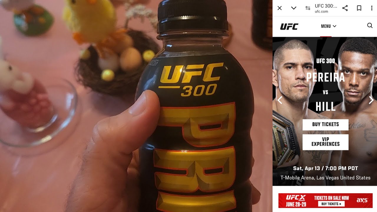 Prime UFC 300 Hydration Drink Review - YouTube