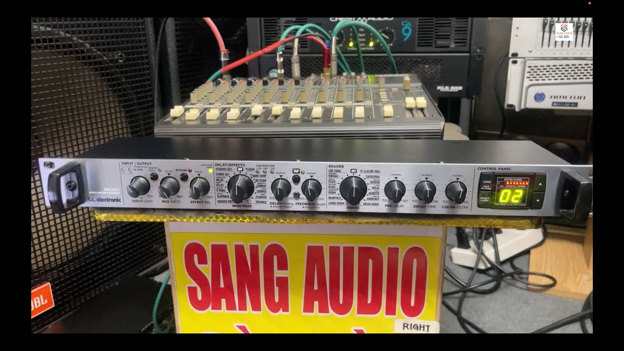 Effect Rời TC Electronic M350 Mới Về Tại Sang Audio - YouTube