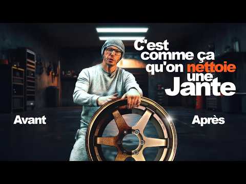 C'EST COMME CA QU'ON NETTOIE UNE JANTE !!!