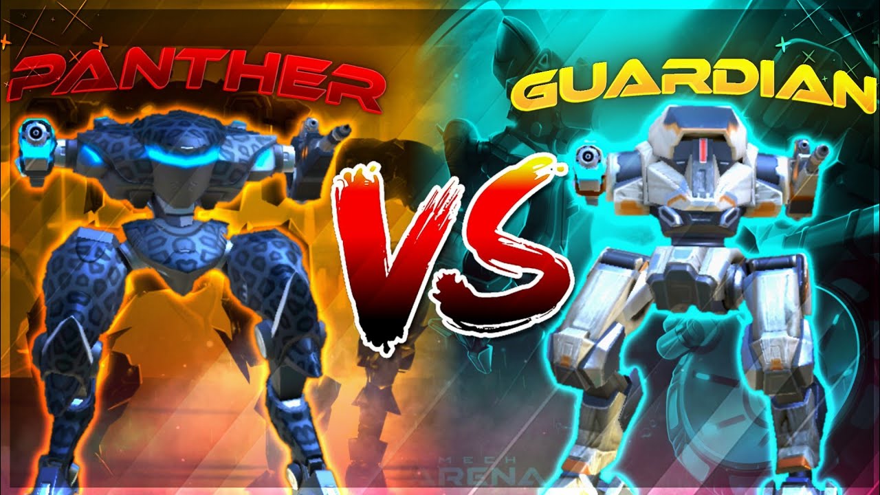 AGAIN GUARDIAN VS PANTHER😈 WHO WILL WIN?🤔 || VERSUS VIDEO || MECH ARENA ...