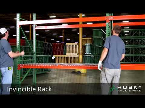 Invincible Rack Aisle Shield Installation Video - YouTube