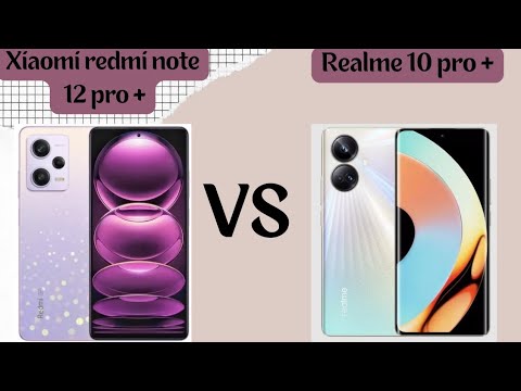 Xiaomi redmi note 12 pro + VS Realmi 10 pro + - YouTube