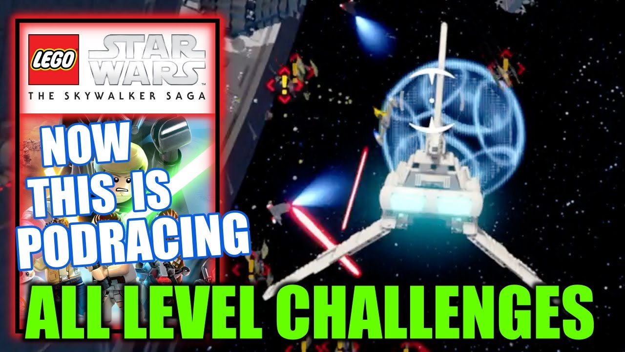Now This is Podracing Level Challenges Gameplay - Lego Star Wars The ...