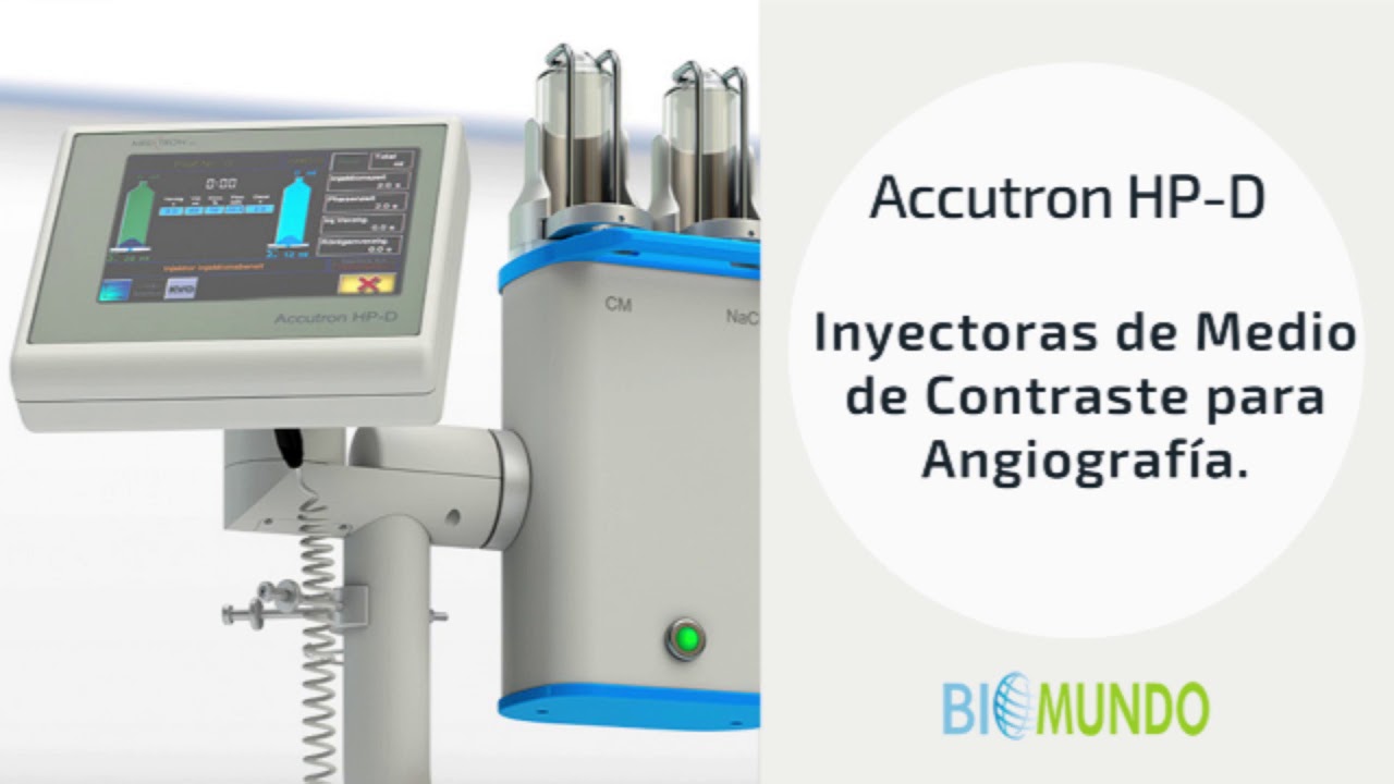 Accutron HP-D. Inyectoras de Medio de Contraste - Angiografía. - YouTube