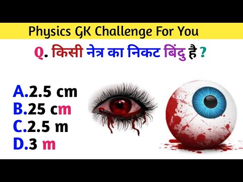 Physics GK Questions in Hindi -Physics General Knowledge MCQ Quiz ...
