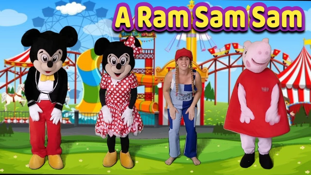 A Ram Sam Sam - Dançando com os personagens - YouTube