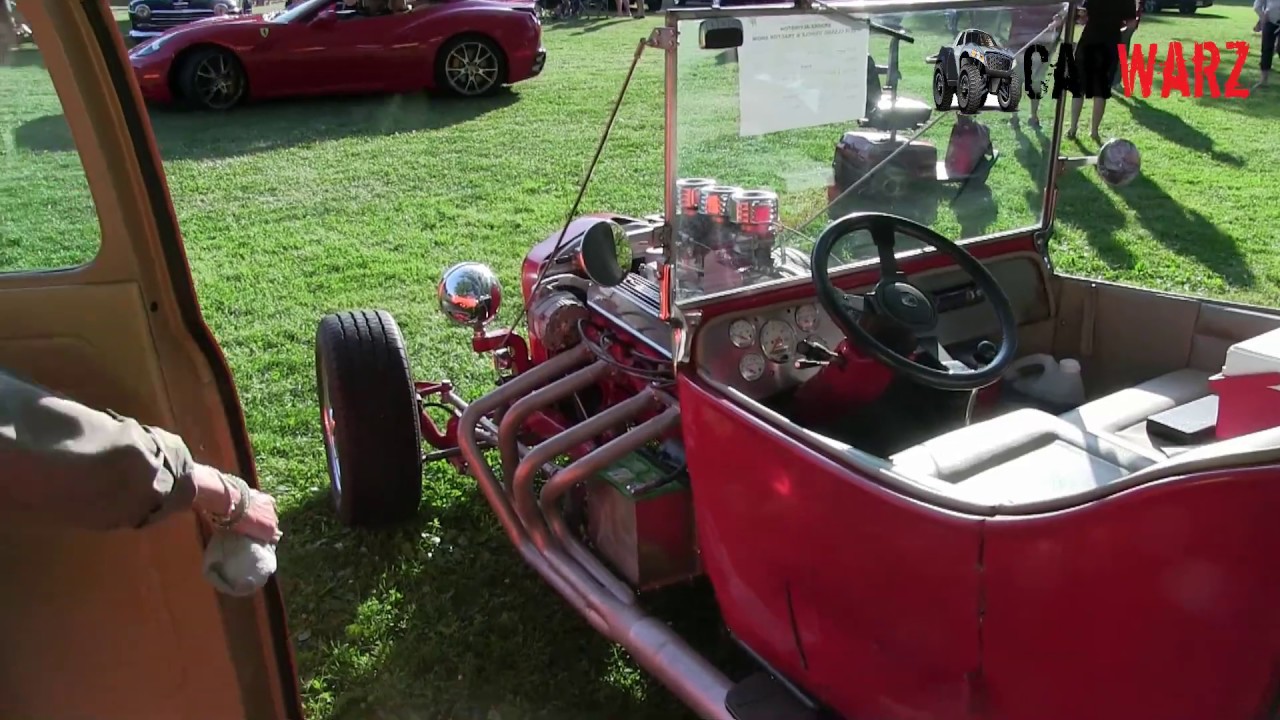 1927 Ford Model T At Hot Night Cool Cars Car Show In Sarnia 2019 - YouTube