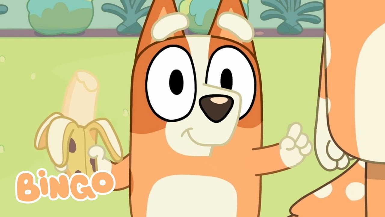 Bingo at the Zoo 🍌 🧡 | Bluey Season 1 - Zoo | Bingo - Official Channel ...