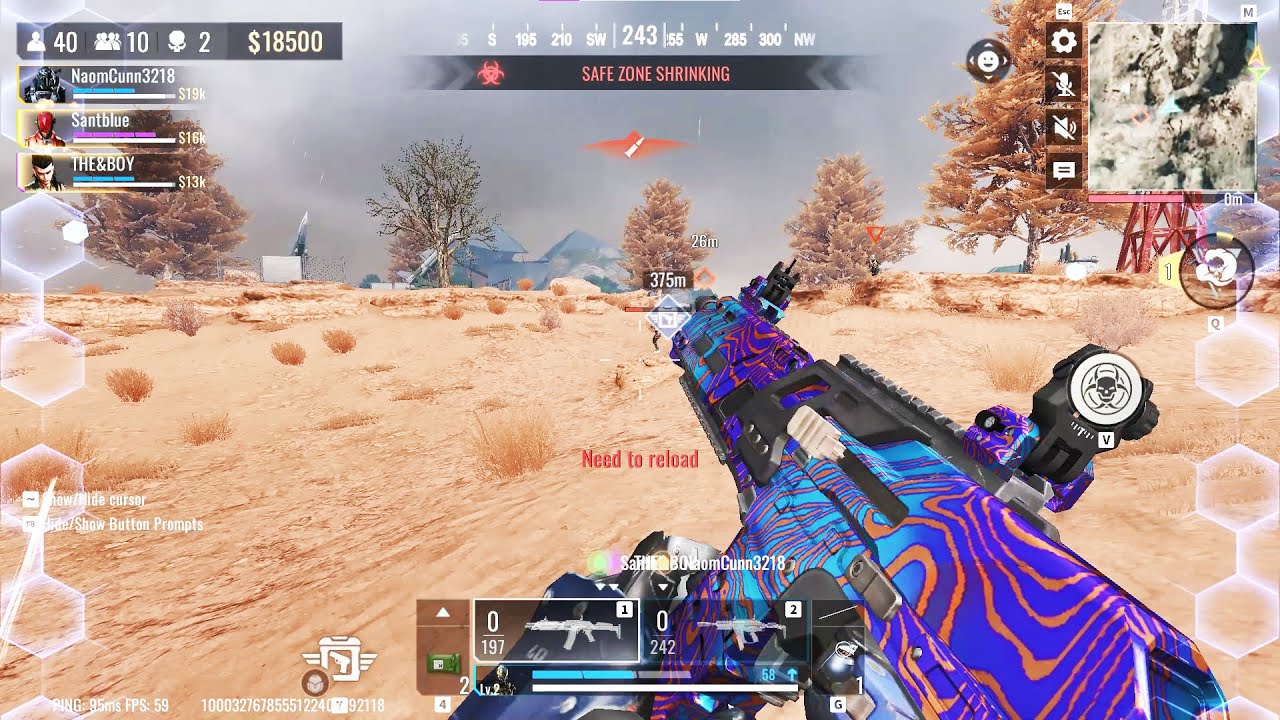 First Gameplay With the trend Shooter game | #bloodstrike - YouTube