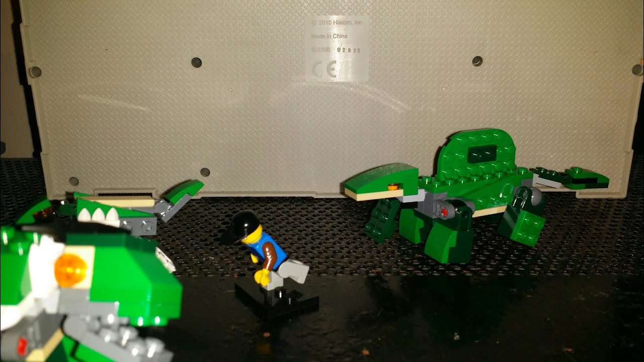 Lego creator 3in1 mighty dinosaur custom dimetrodon - YouTube