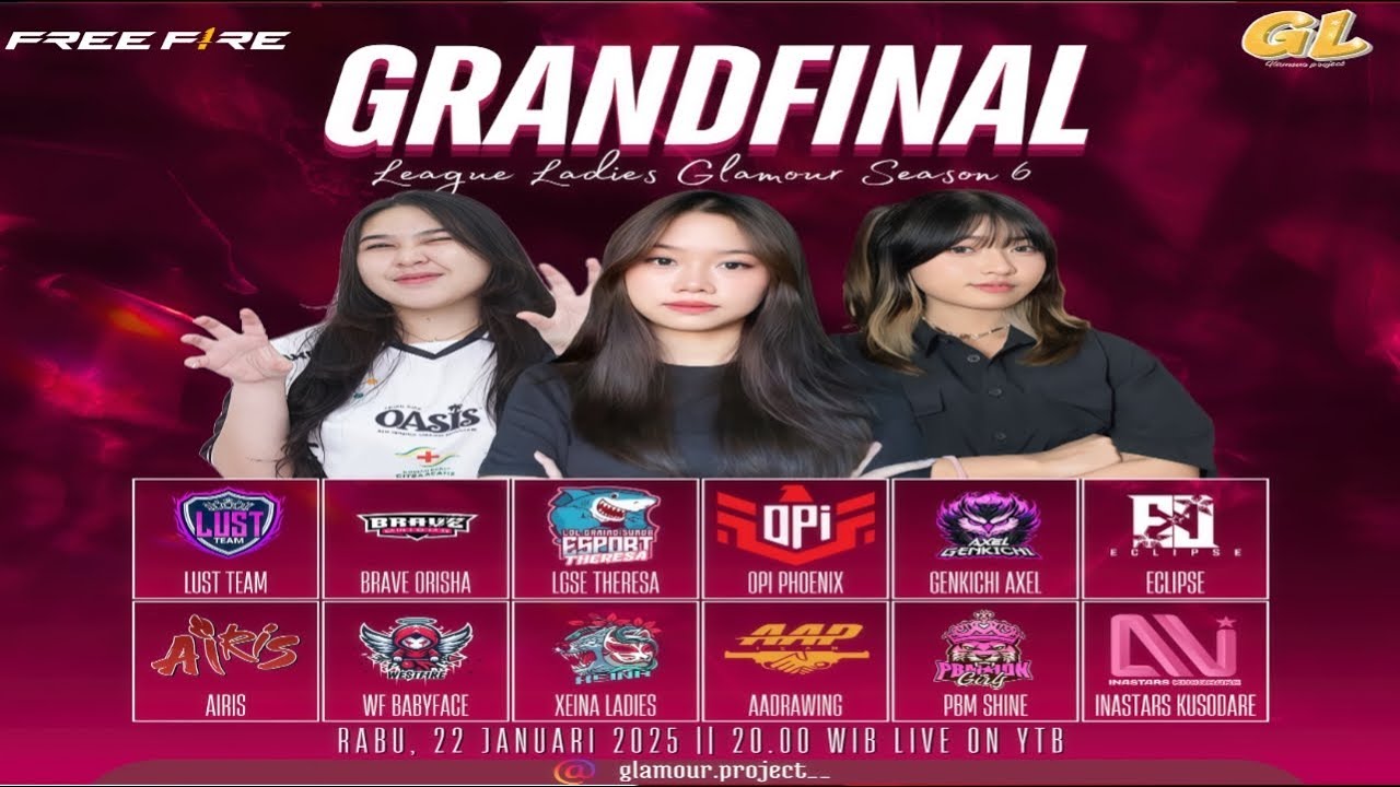 LEAGUE LADIES GLAMOUR SEASON 6 [ 22 JAN 2025 ] - YouTube