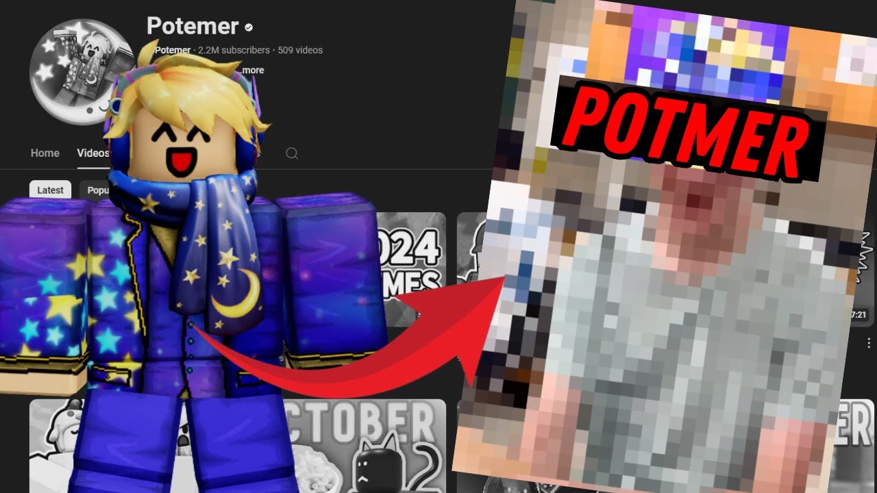 POTEMERS FACE GOT LEAKED..(he's done) - YouTube