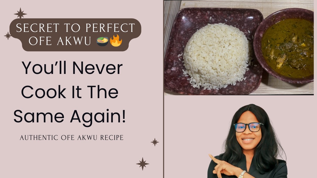 How to Cook Ofe Akwu (Banga Stew) | Easy & Delicious Nigerian Recipe ...