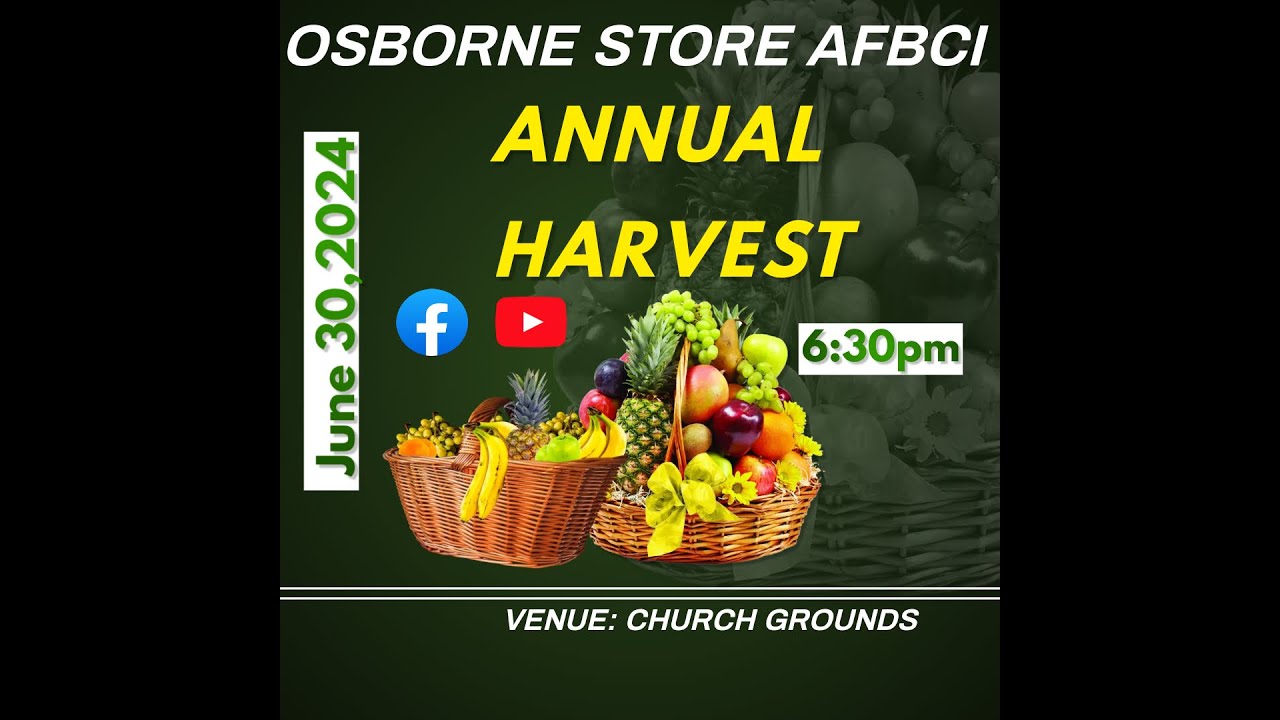 Osborne Store AFBCI HARVEST PROGRAM - YouTube
