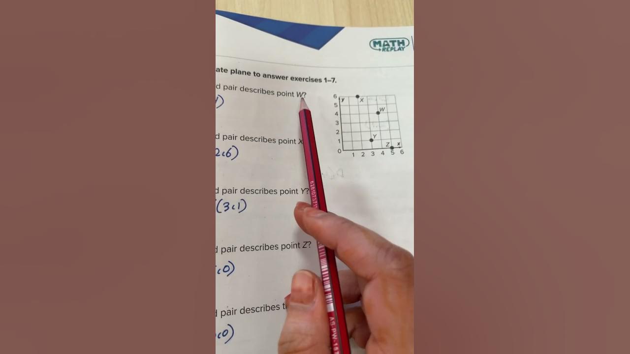 Reveal math grade 5 lesson 13-1 understand the coordinate plane - YouTube