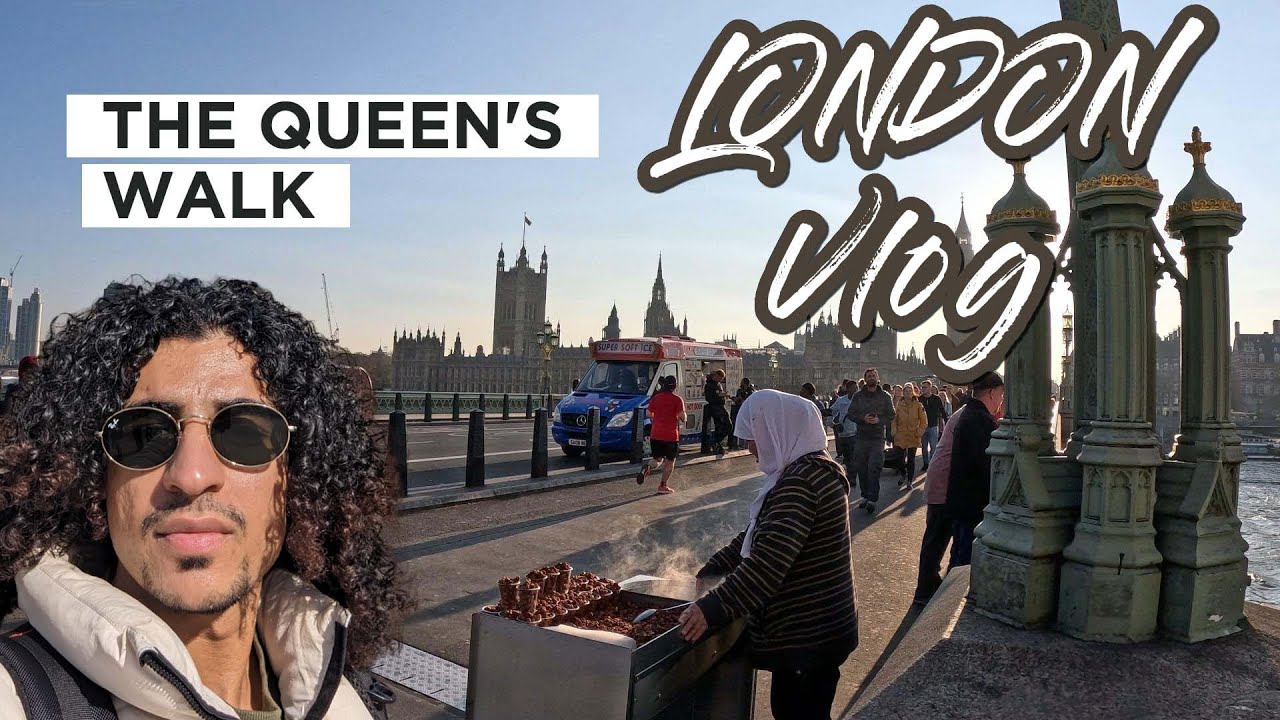 The Queen's Walk London (South Bank) - Walking Tour 4K - Embracing the ...