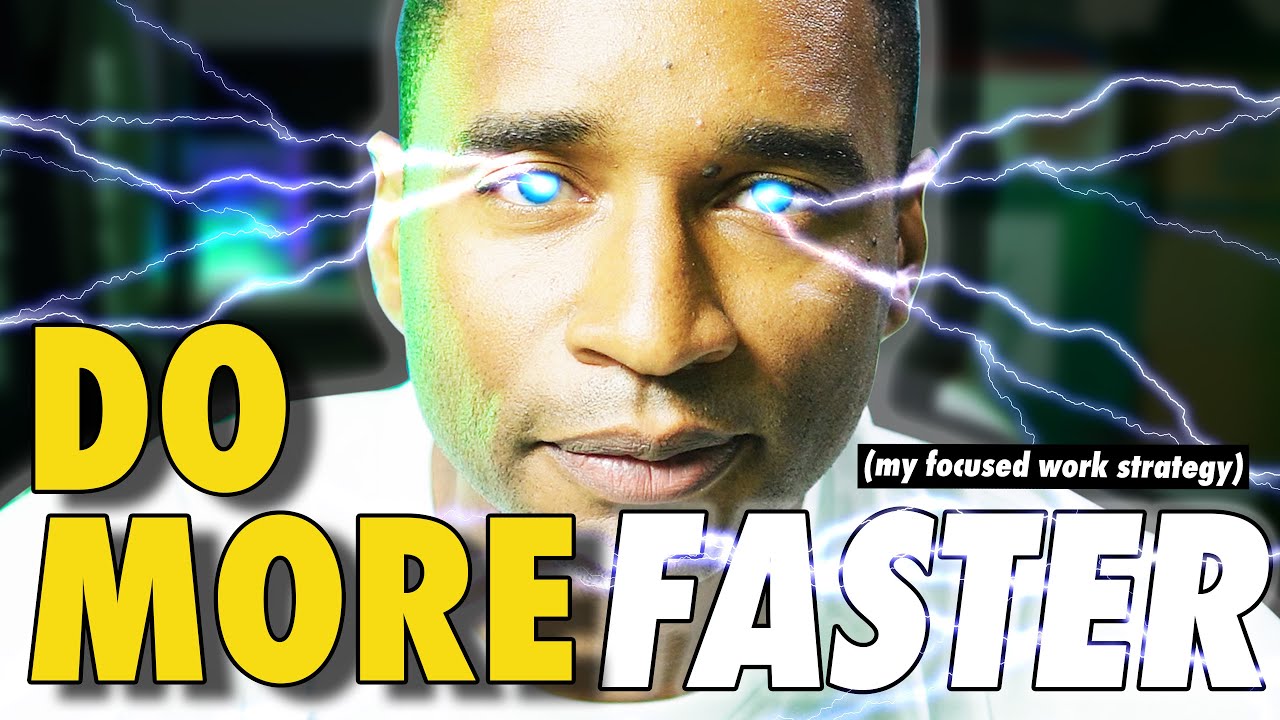 DEVELOP HYPERFOCUS. Stop wasting time. (My Focused Work Strategy) - YouTube