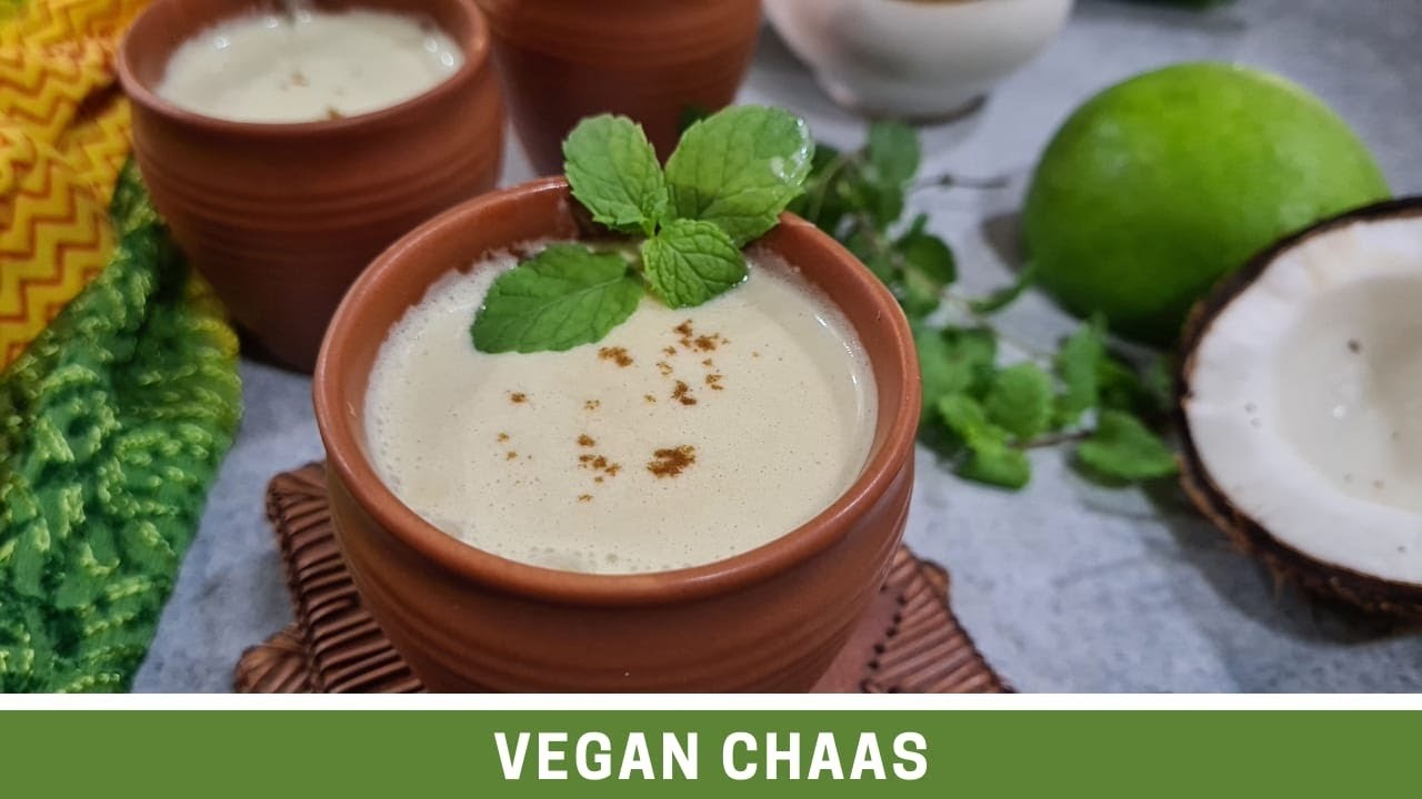 Coconut Raw mango Chaas | Vegan Chaas - YouTube