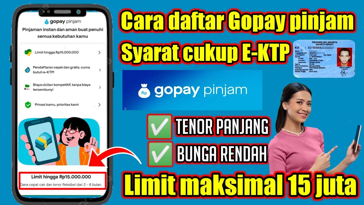 Cara Aktifkan Gopay Pinjam Terbaru | Proses Cepat dan Langsung dapat ...
