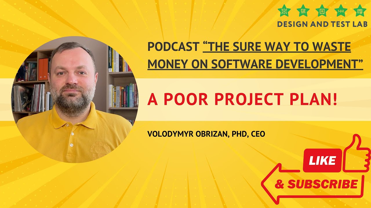 Bad project planning? The fastest way to waste money! - YouTube