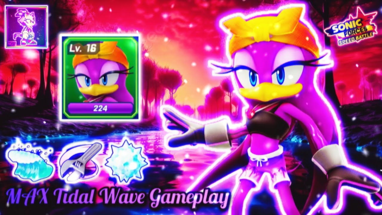 LONG OVERDUE!!! | Sonic Forces Speed Battle | MAXED Tidal Wave Gameplay ...