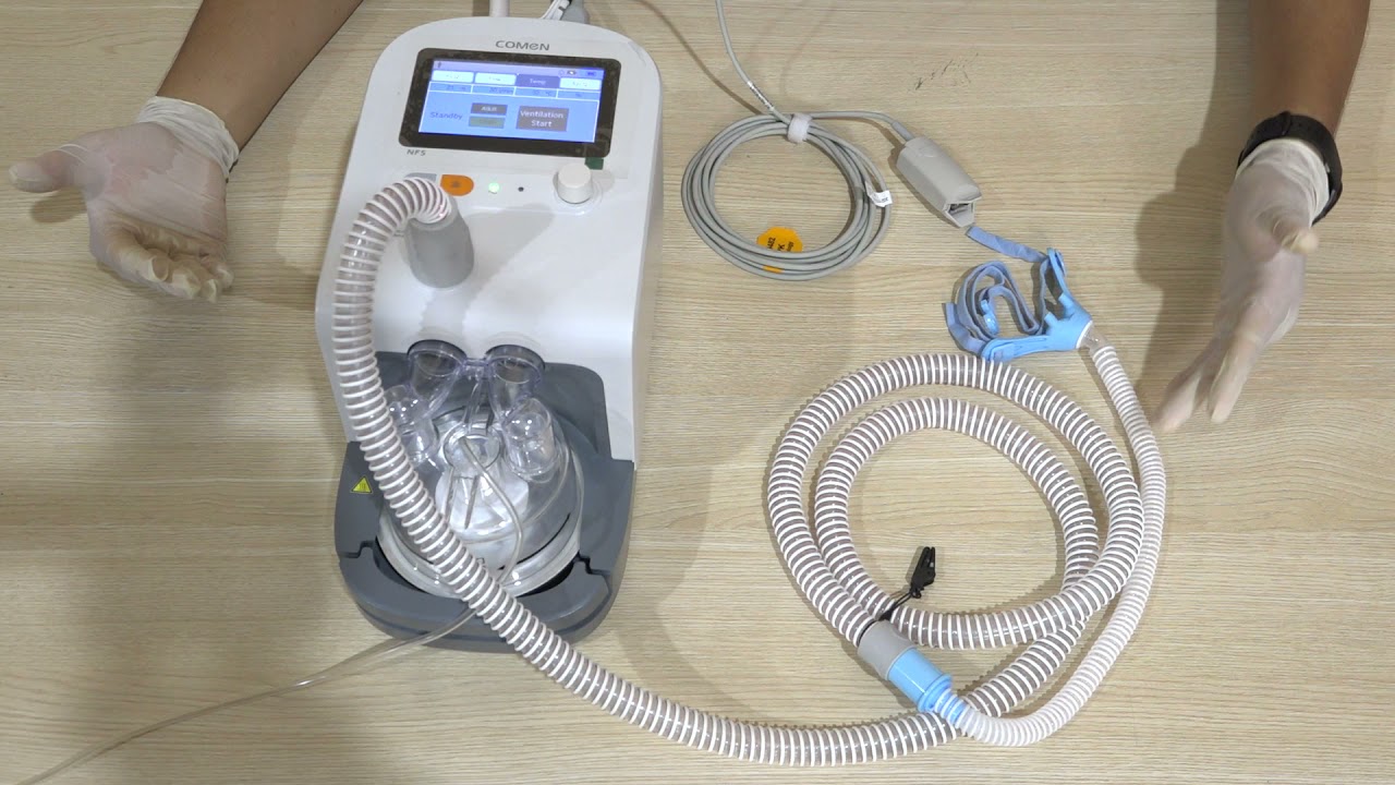 Hướng dẫn sử dụng máy oxy lưu lượng cao NF5 - Comen - YouTube